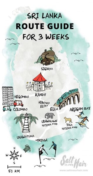 Sri Lanka Route Guide: a 3-week travel itinerary